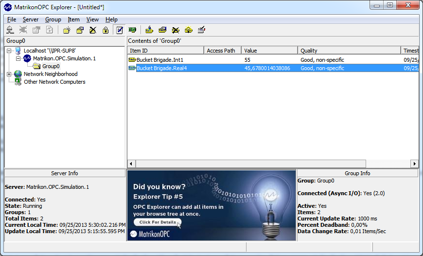 How To use IToolS OPC driver - AS.it